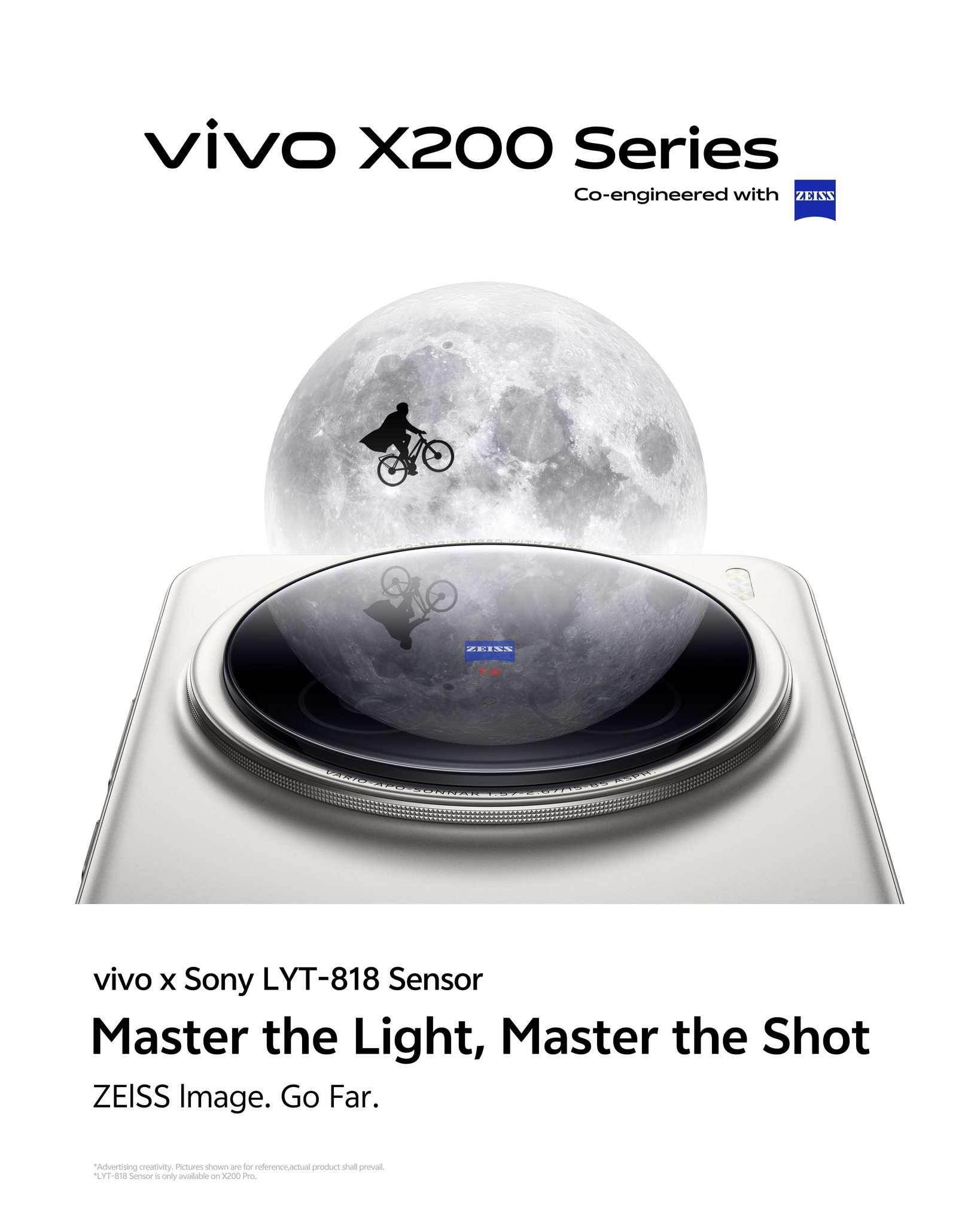 Vivo X200 Pro equips 200MP ZEISS APO Telephoto Camera